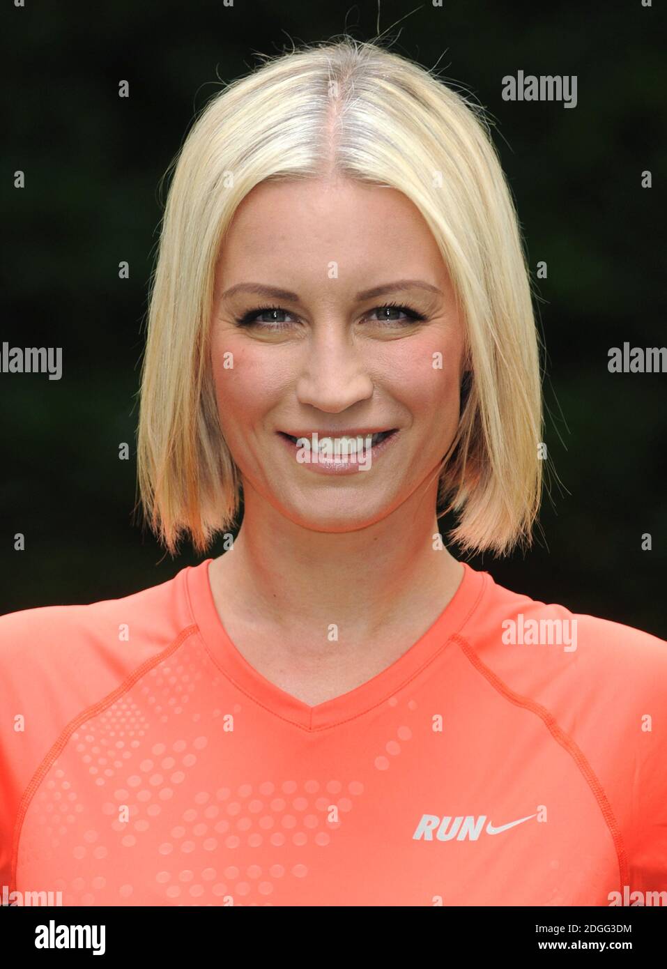 Denise Van Outen at the launch of the Vodafone JustTextGiving Charity ...