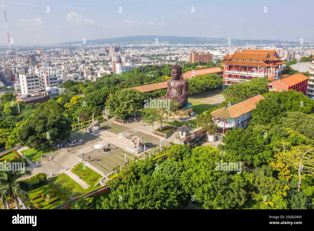 Changhua Great Buddha Statue of Bagua Mountain Stock Photo - Alamy