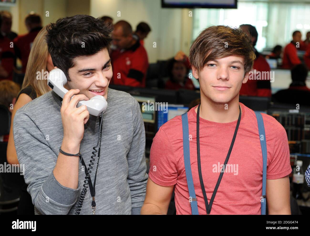 Zayn Mal and Louis Tomlinson of One Direction at the BGC Annual Global ...