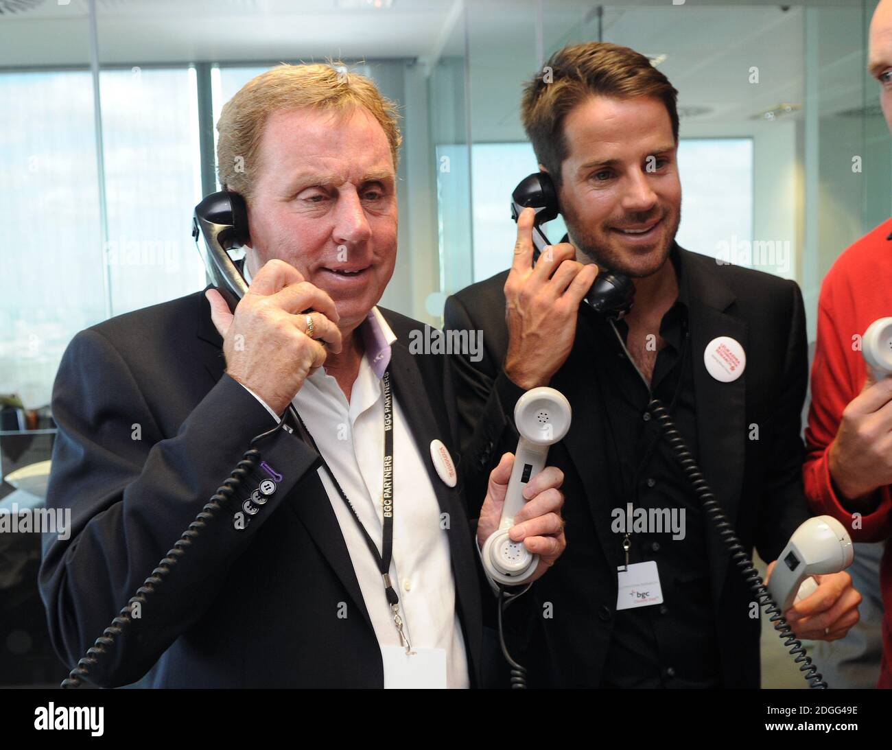 Harry and Jamie Redknapp at the BGC Annual Global Charity Day, Canary ...