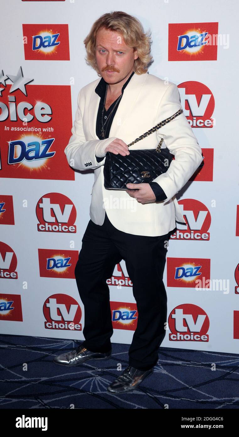 Leigh Francis aka Keith Lemon arriving at The TV Choice Awards 2011 ...