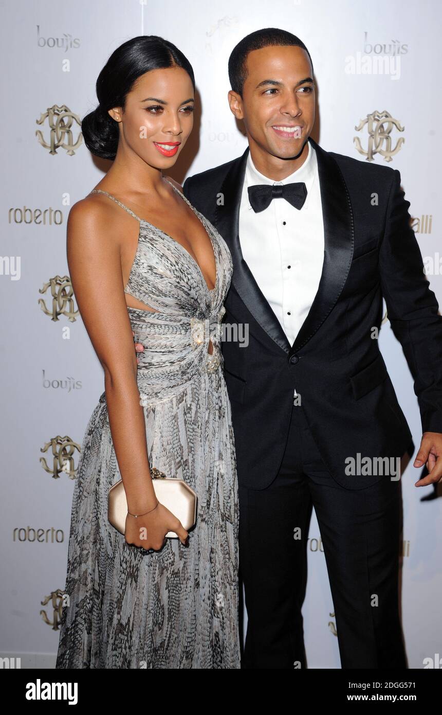 Rochelle Wiseman of The Saturdays and boyfriend Marvin Humes of JLS ...