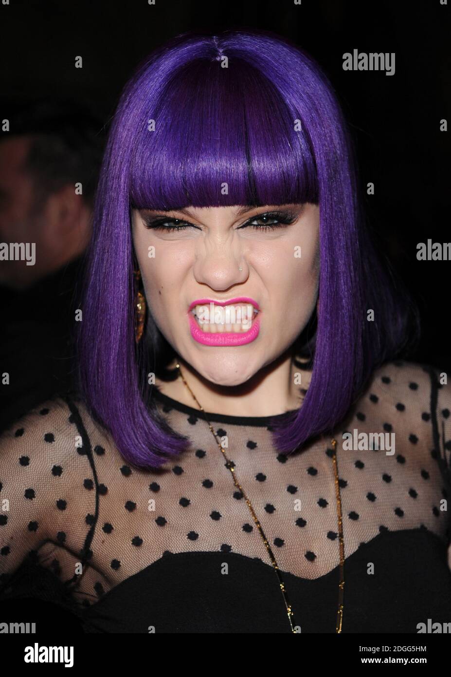 Jessie J at the Giles Catwalk Show, London Fashion Week, Spring Summer ...