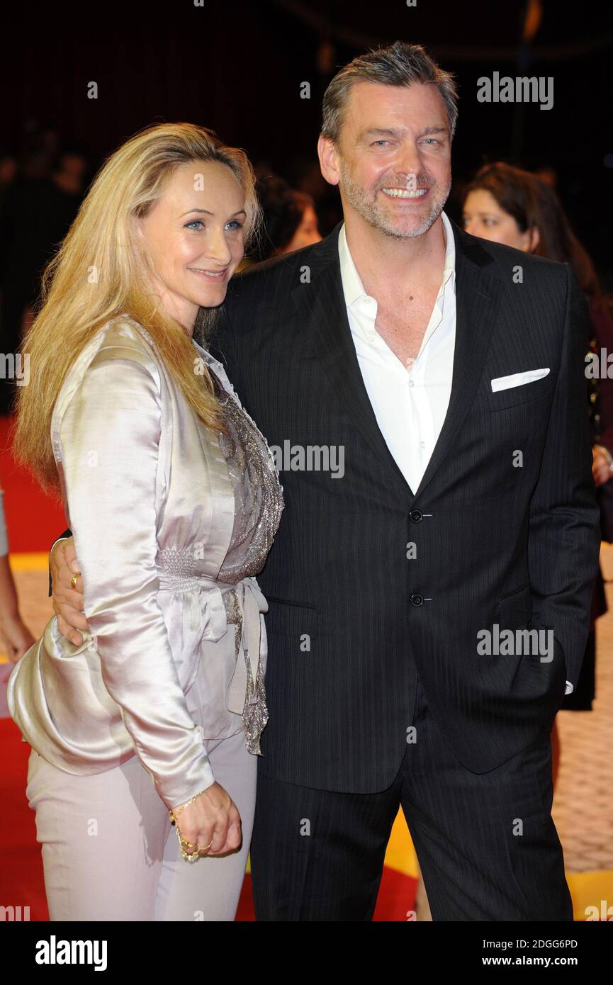 Ray Stevenson arriving at the World Premiere of The Three Musketeers in ...