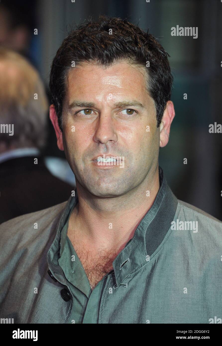 Patrick Baladi arriving at the Demons Never Die Premiere, Odeon West ...