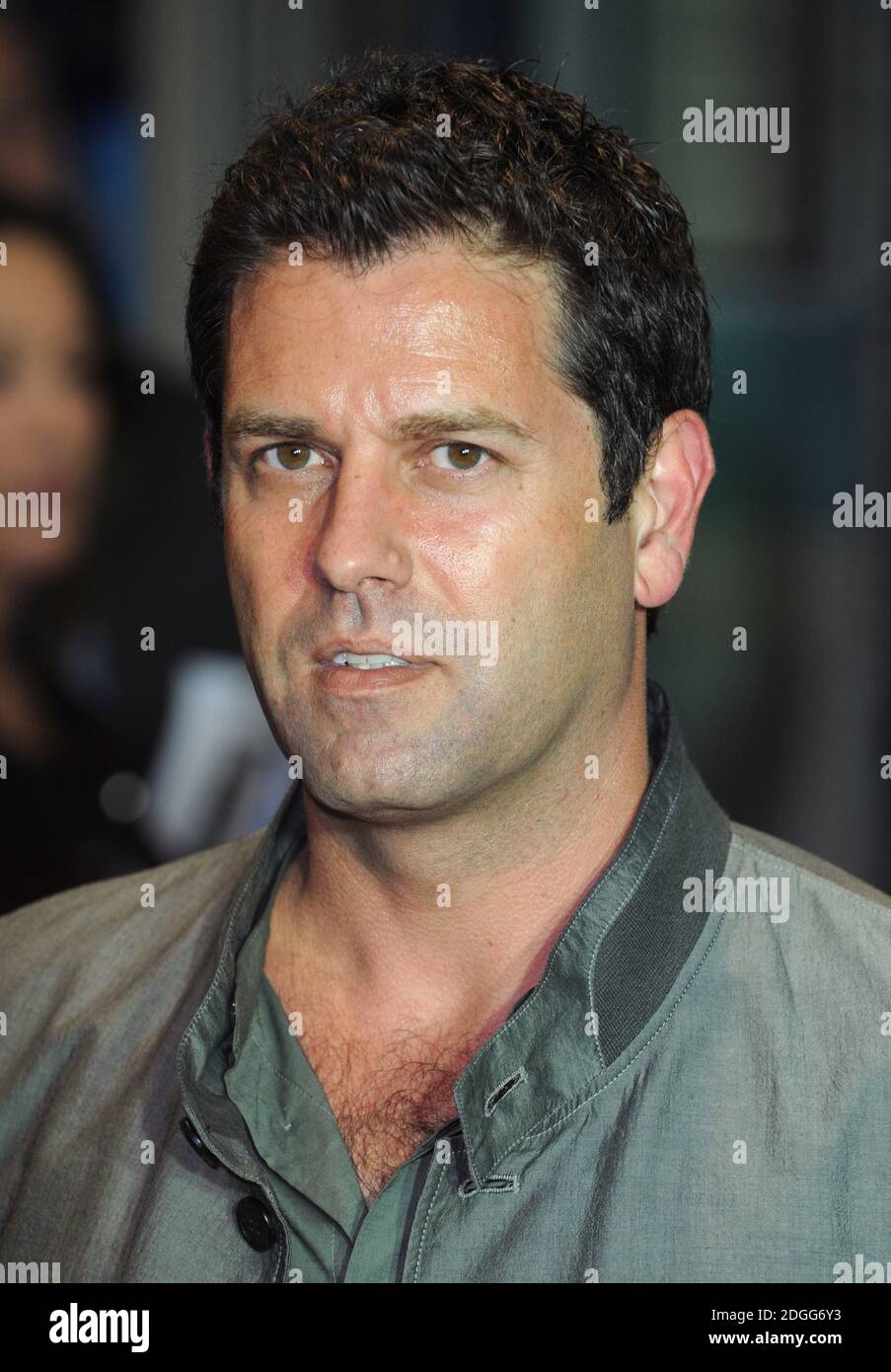Patrick Baladi arriving at the Demons Never Die Premiere, Odeon West ...