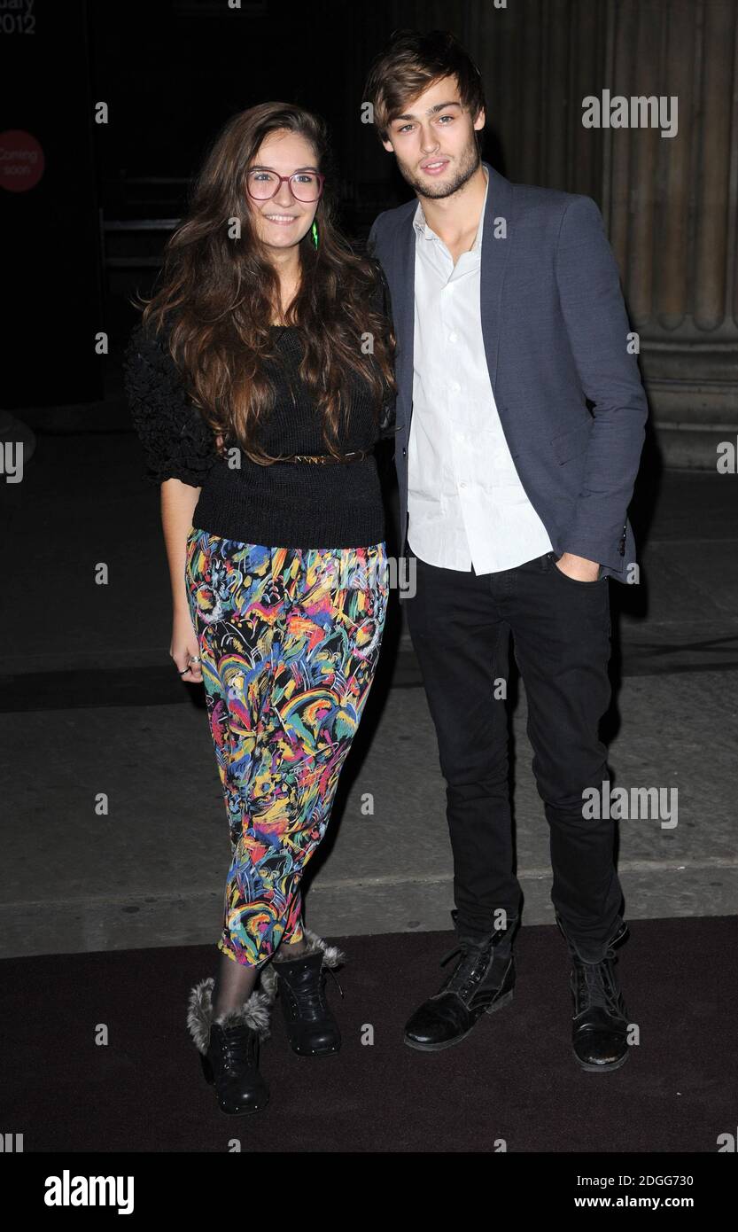 Douglas Booth and sister arrive for the Louis Vuitton Art Talk with ...