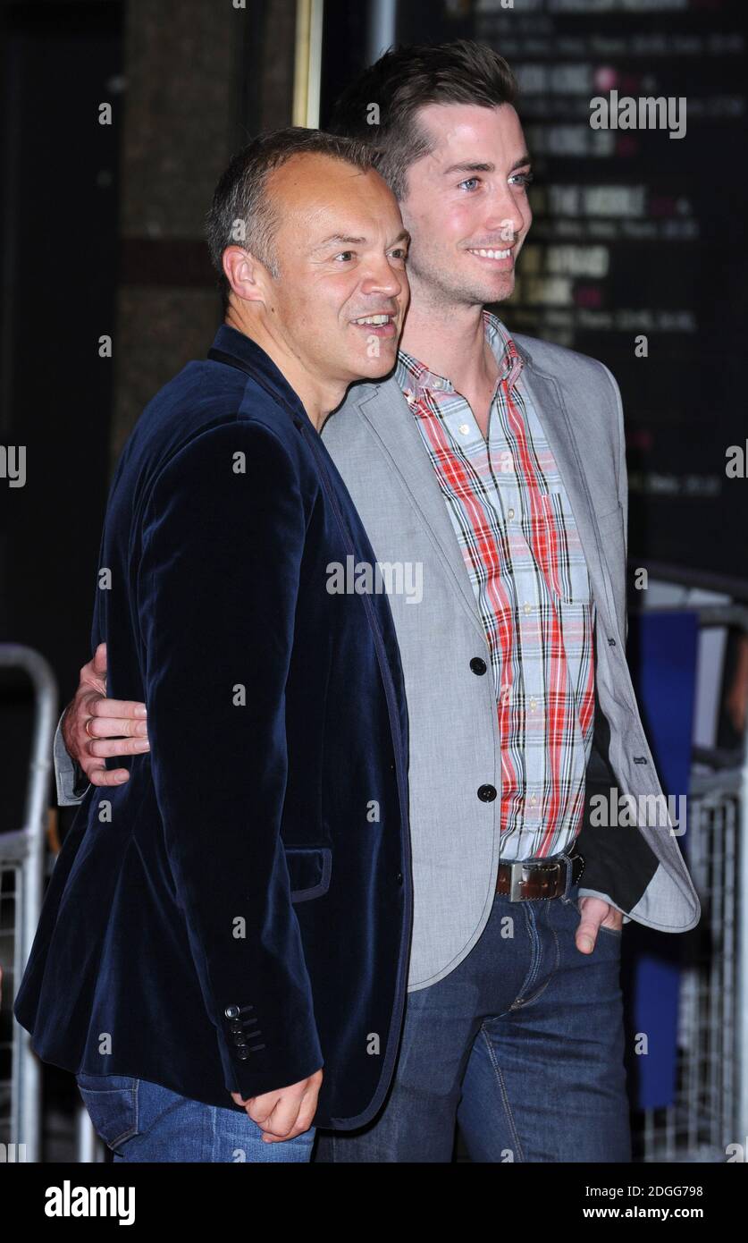 Graham Norton and Boyfriend at the BFI London Film Festival Premiere of ...