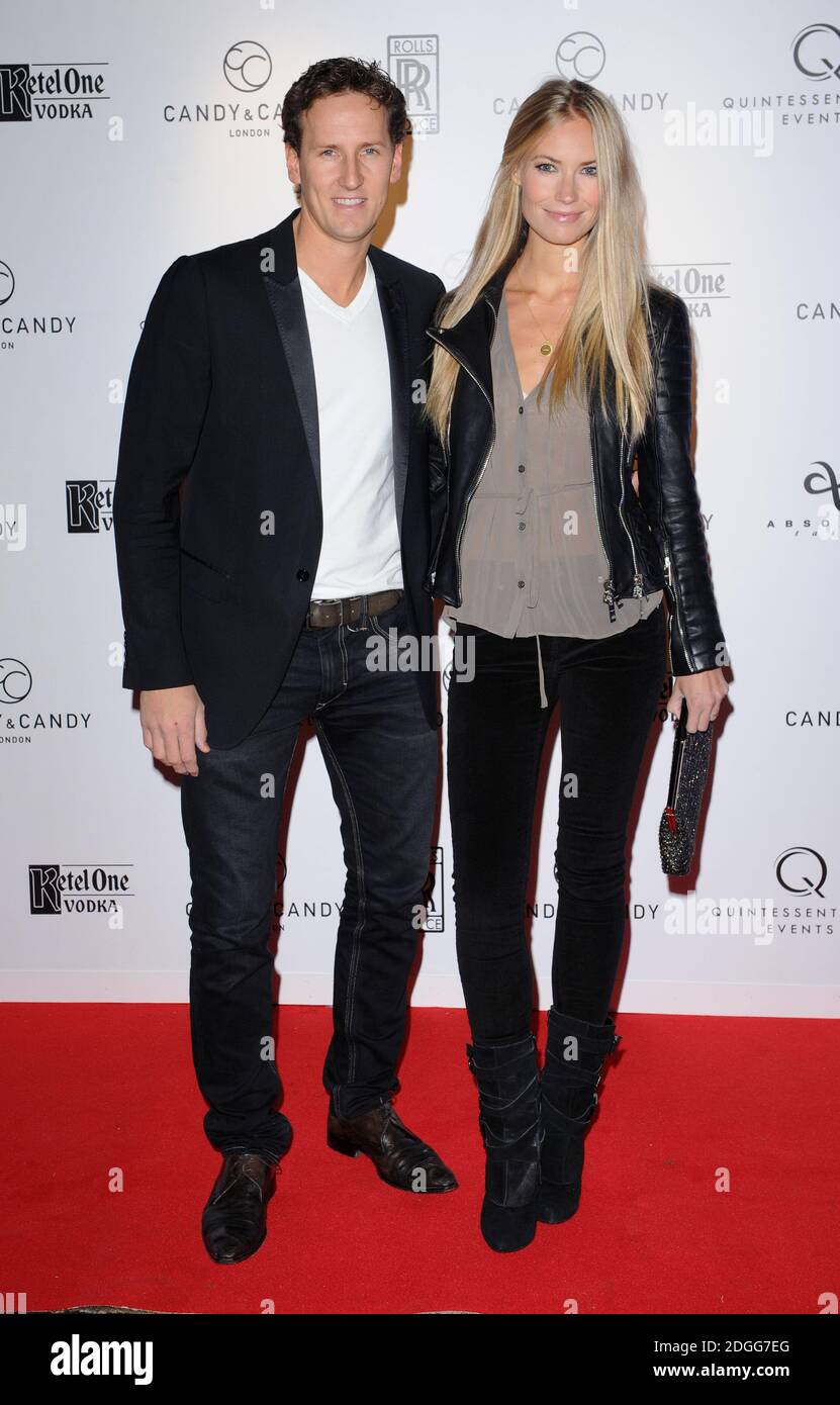 Brendan and Zoe Cole arriving at the launch party for the book Candy ...