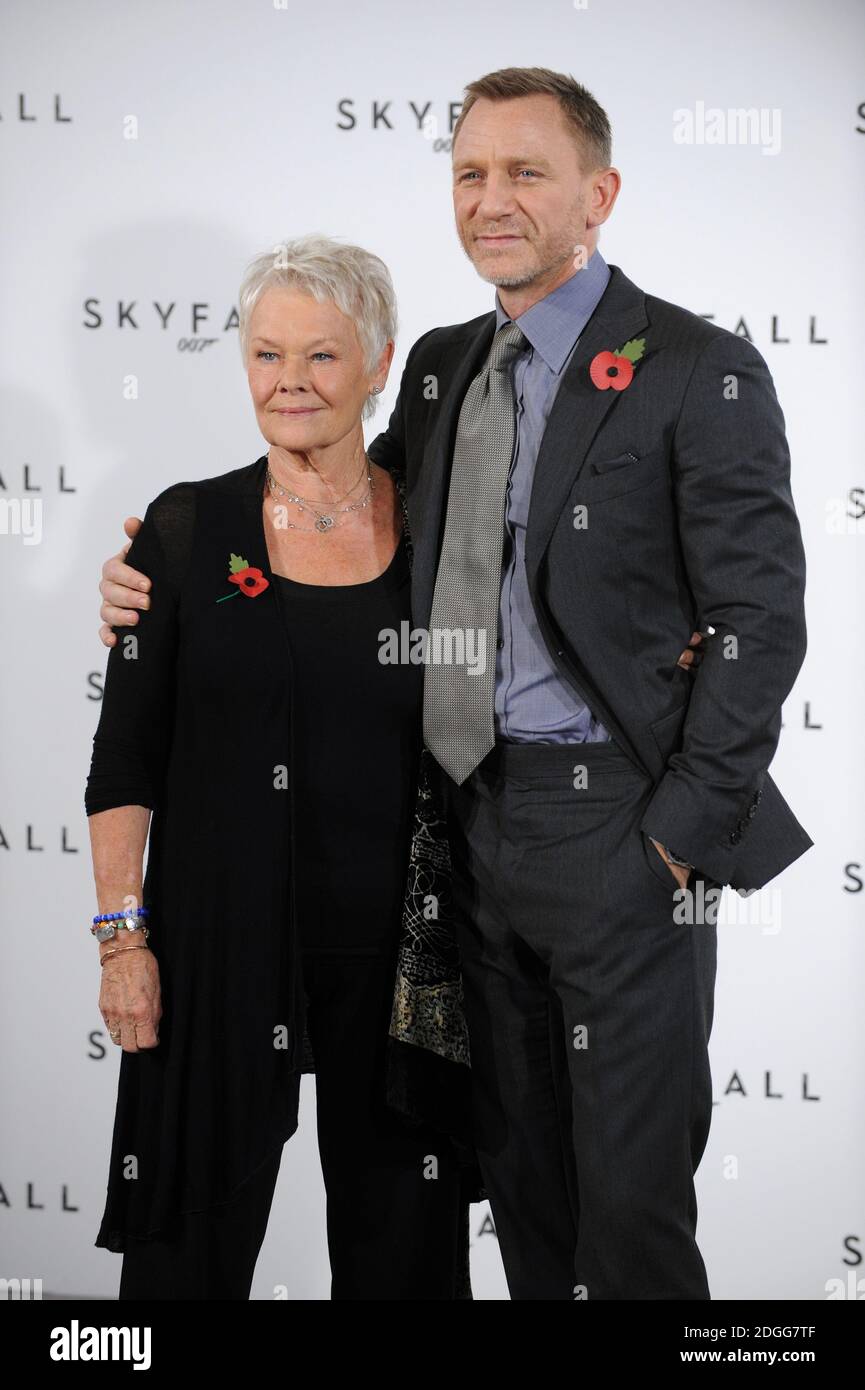 Judi Dench Skyfall TCH Skyfall Daniel Craig Javier Bardem Judi