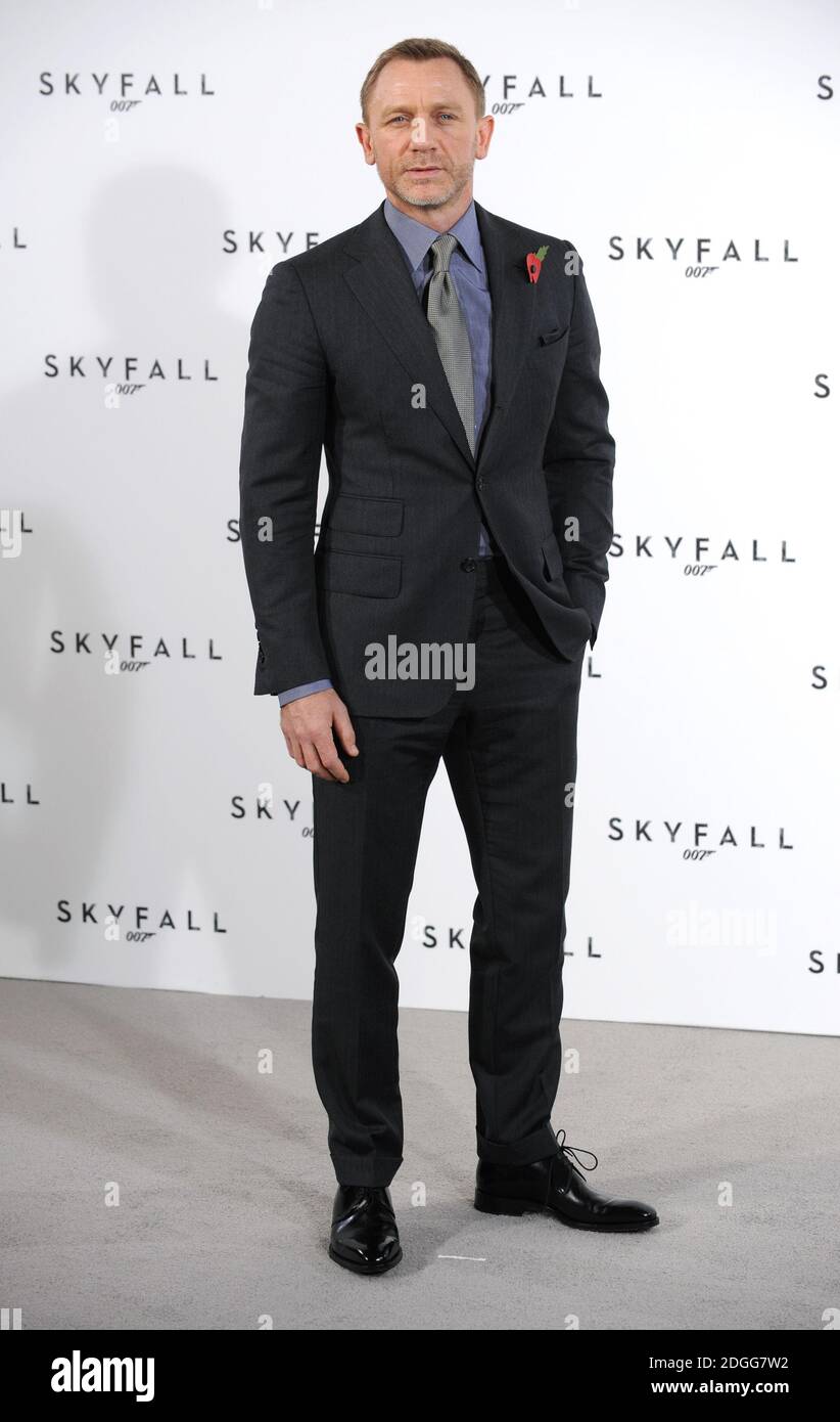 James Bond Skyfall Gray Suit