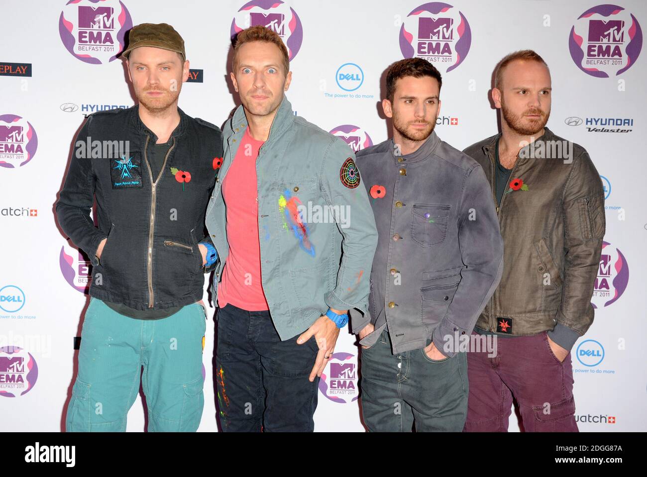 Awards coldplay hi-res stock photography and images - Alamy