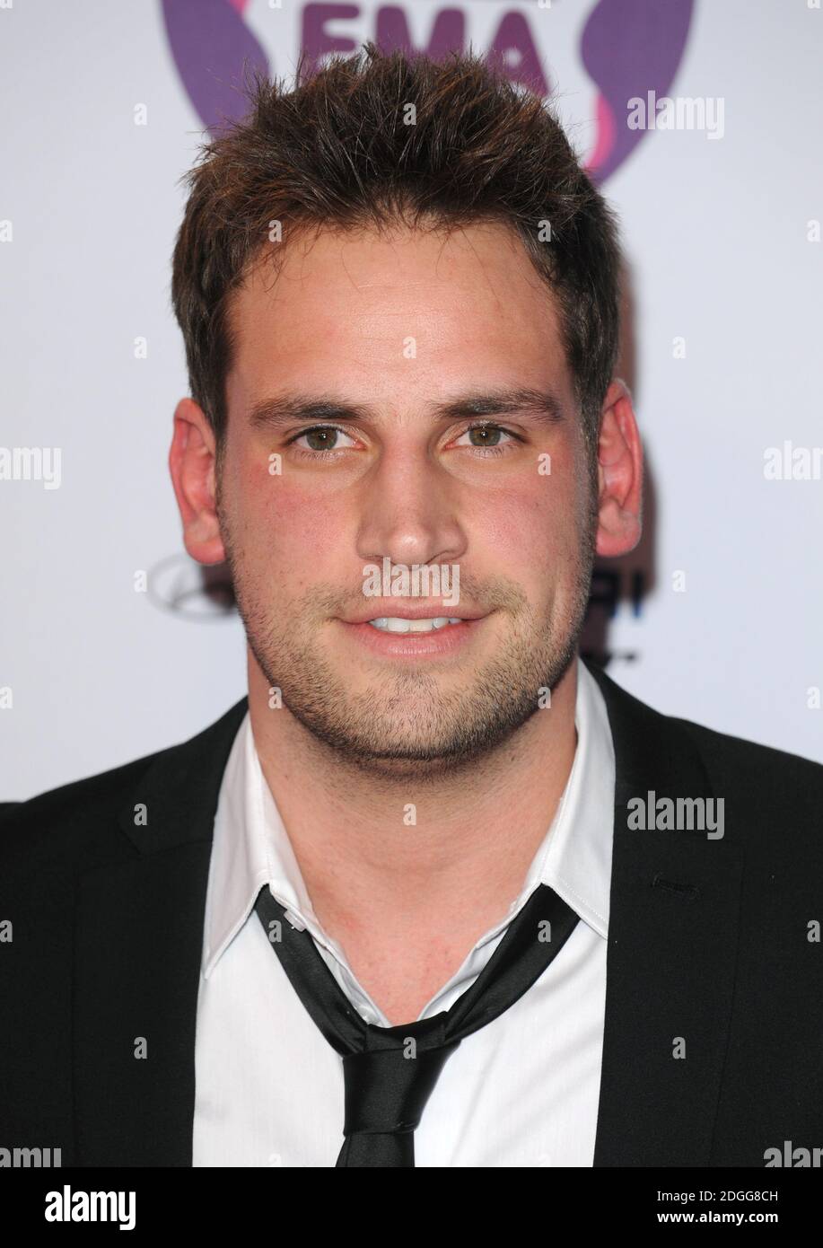 Greg Lake from Geordie Shore at the The MTV European Music Awards 2011 ...