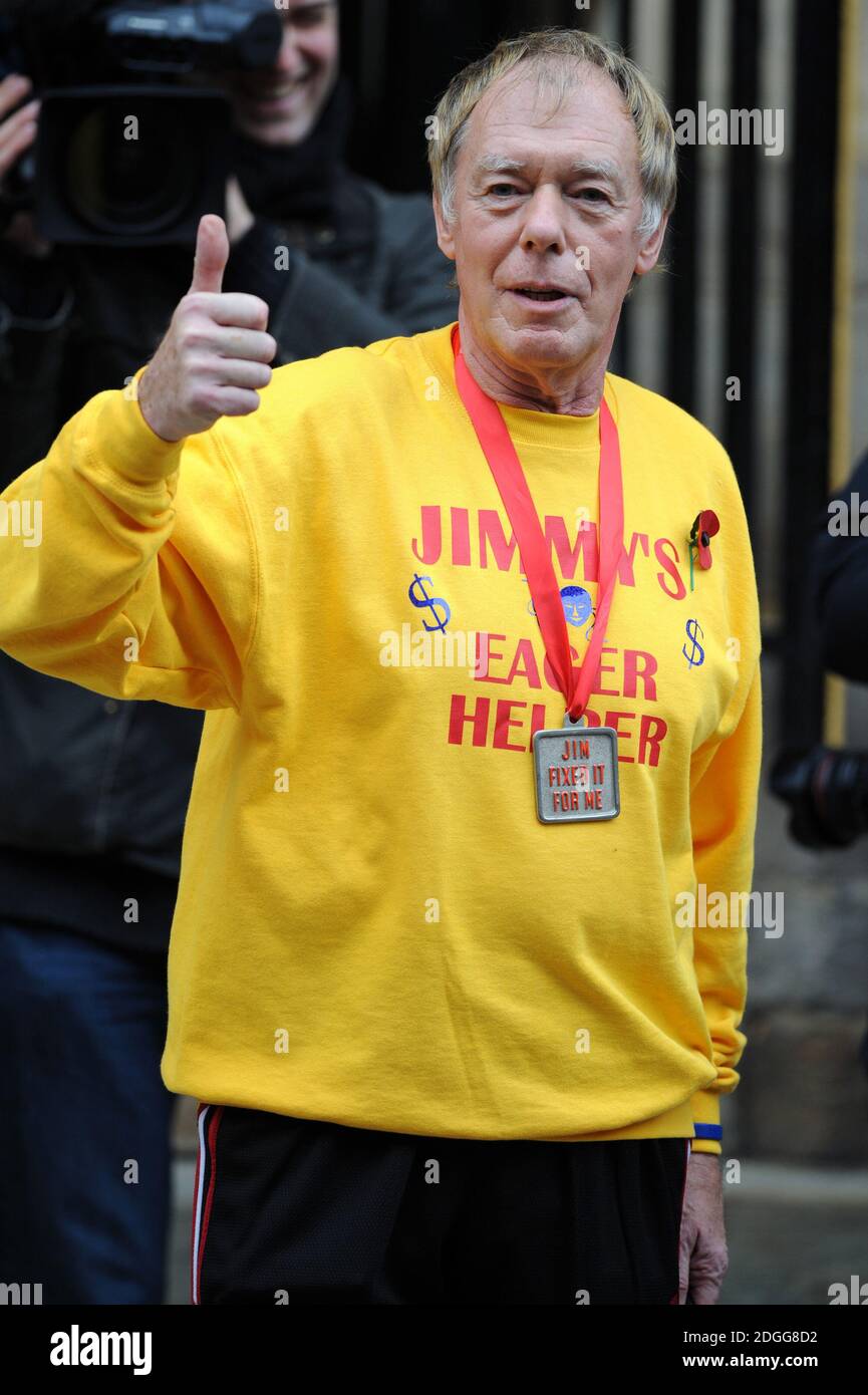 Dave Eager attends the Funeral of Sir Jimmy Savile at Leeds Cathedral ...