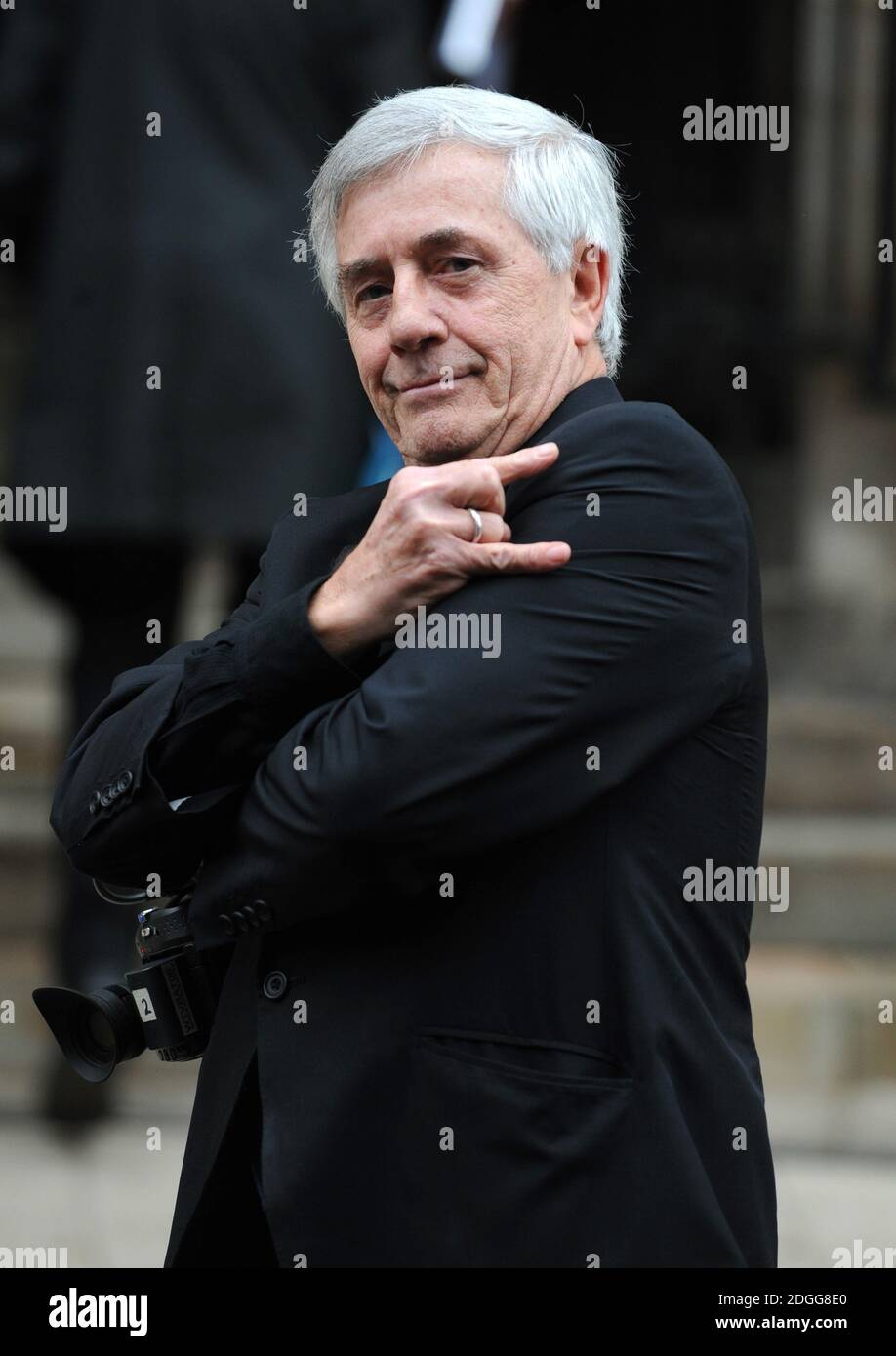 Tony Prince at the Funeral of Sir Jimmy Savile at Leeds Cathedral Stock ...