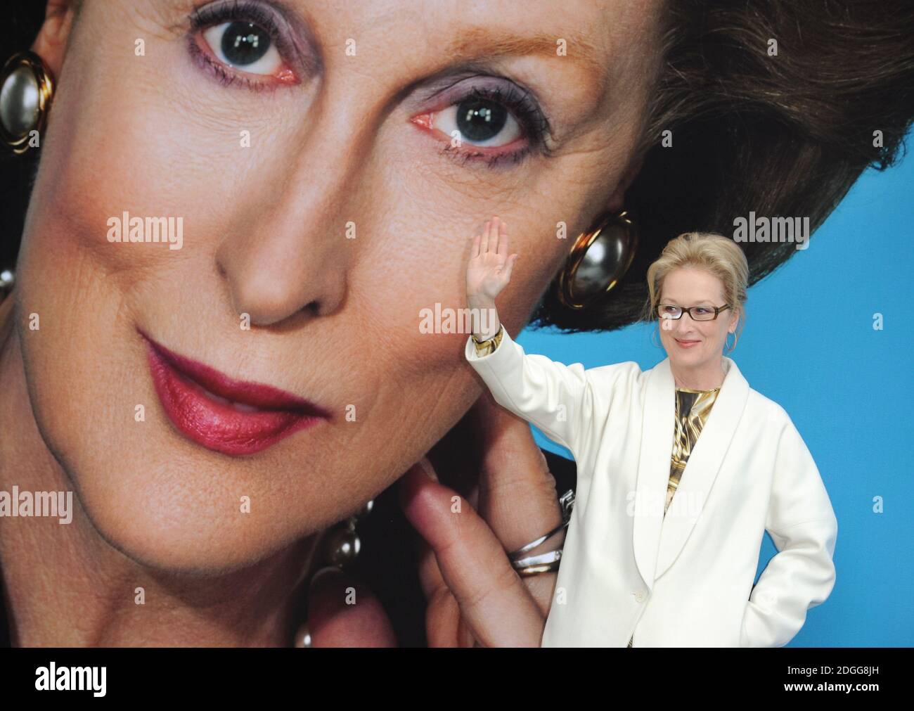 Meryl Streep and Director Phyllida Lloyd unveil the poster for The Iron ...