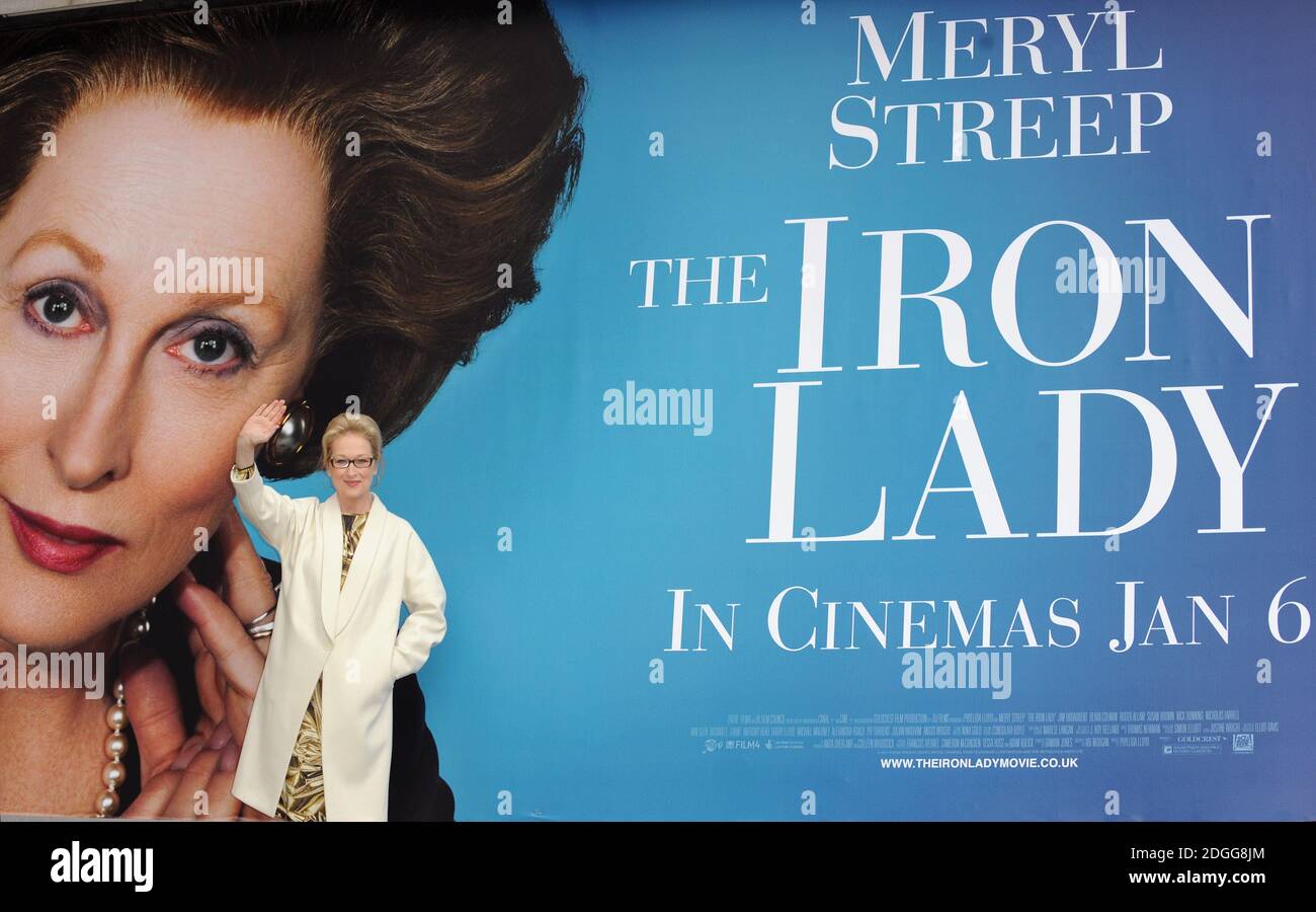 Meryl Streep and Director Phyllida Lloyd unveil the poster for The Iron ...