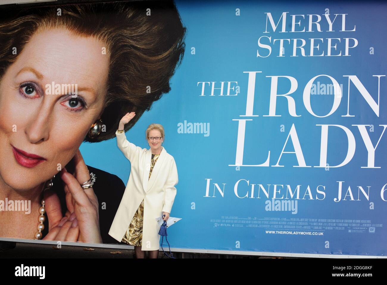 Meryl Streep and Director Phyllida Lloyd unveil the poster for The Iron ...