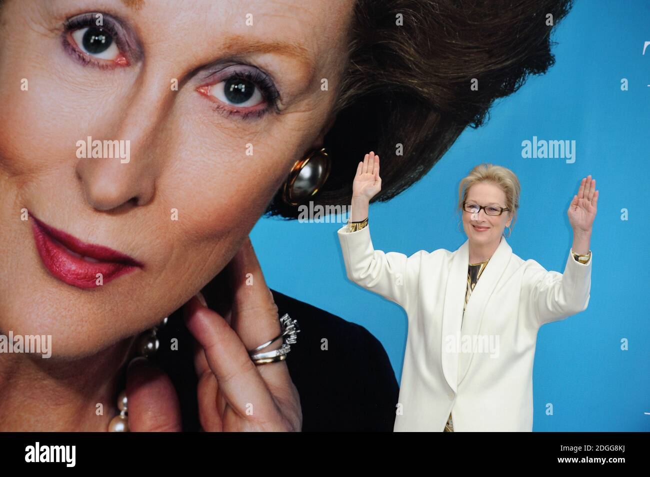 Meryl Streep and Director Phyllida Lloyd unveil the poster for The Iron ...