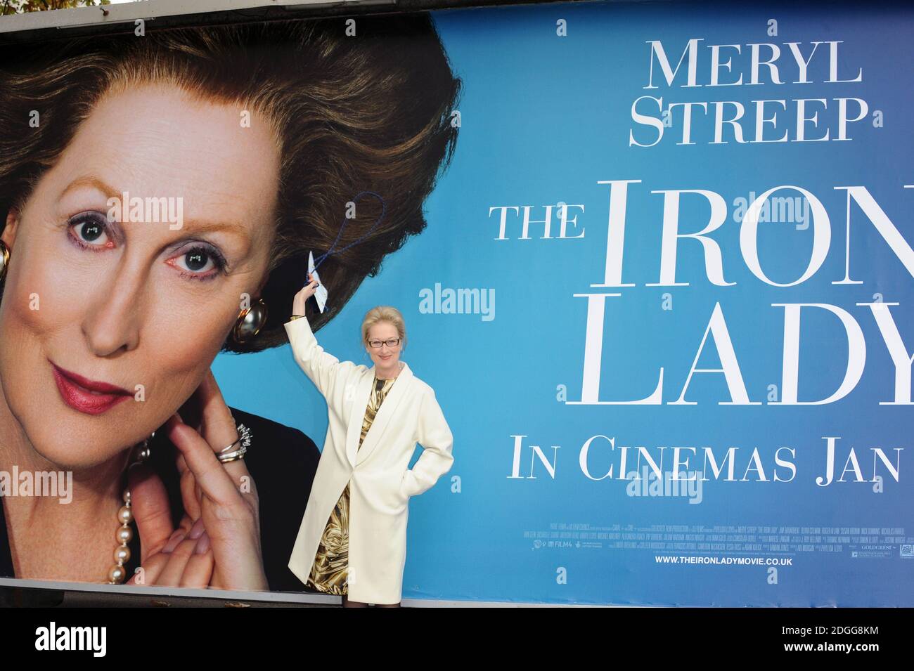 Meryl Streep and Director Phyllida Lloyd unveil the poster for The Iron ...