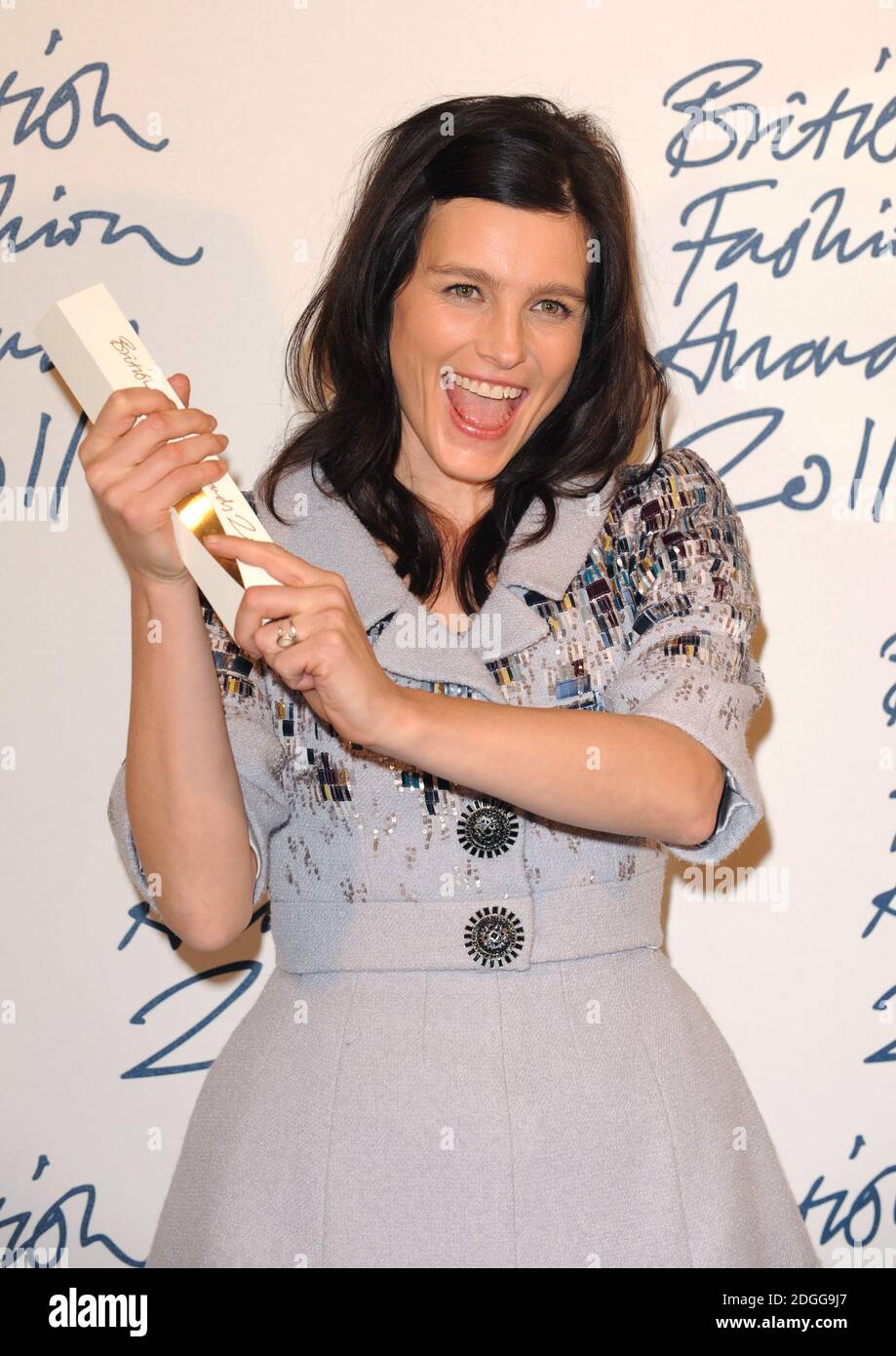 Tabitha Simmons arriving at the British Fashion Awards 2011, the Savoy ...