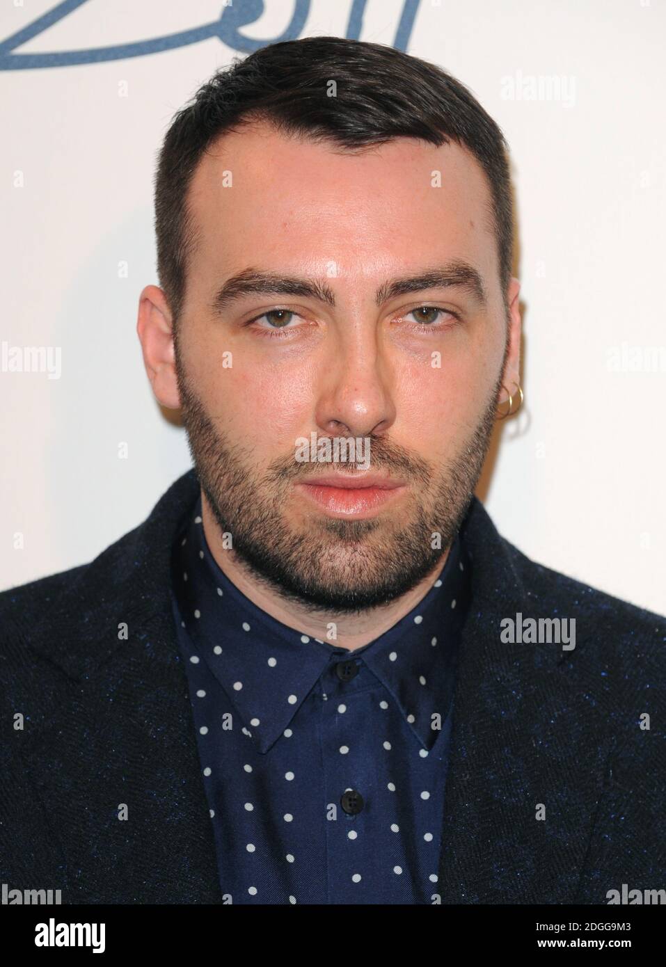 James Long arriving at the British Fashion Awards 2011, the Savoy Hotel ...