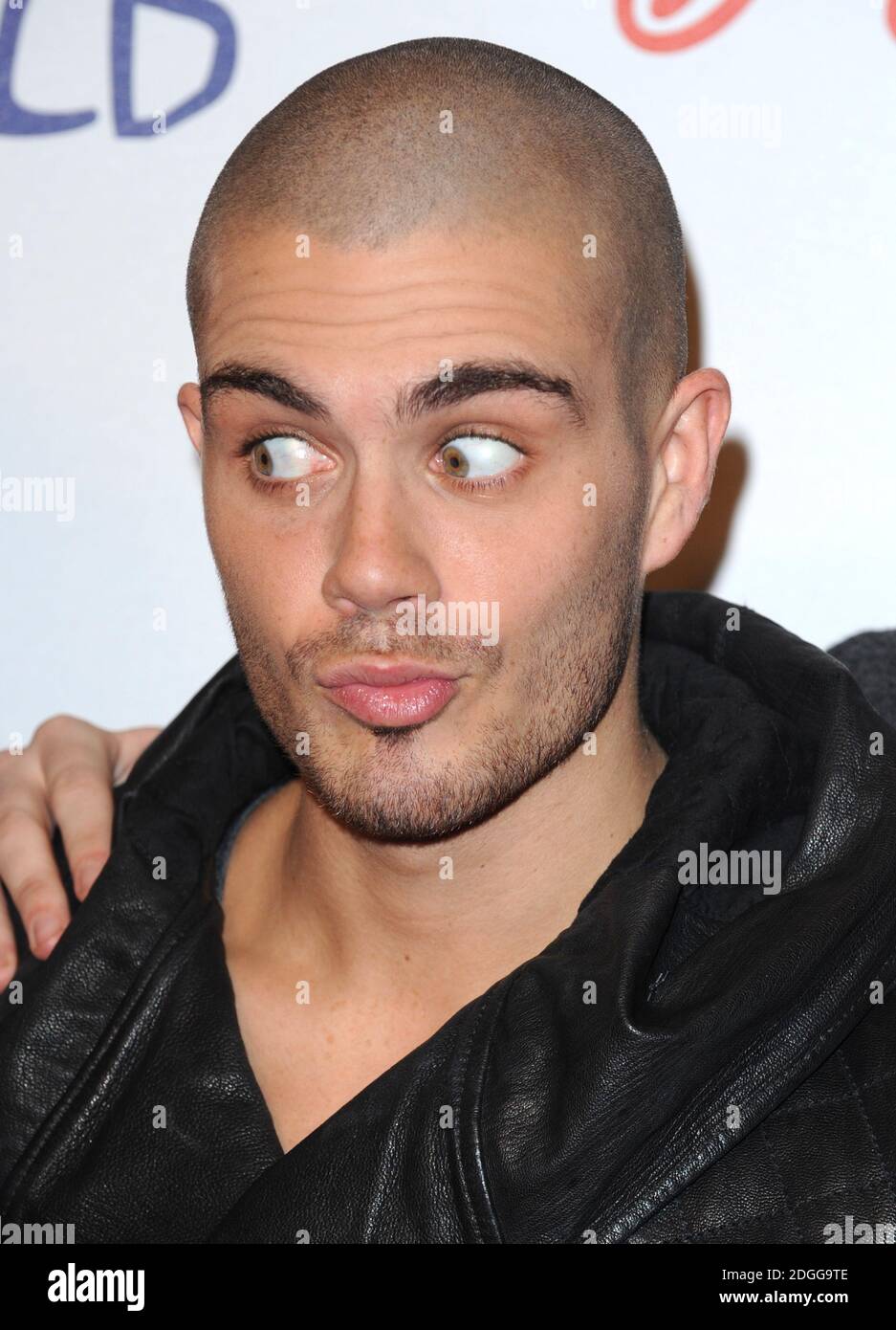 Max George of The Wanted at the Capital FM Jingle Bell Ball 2011, the ...