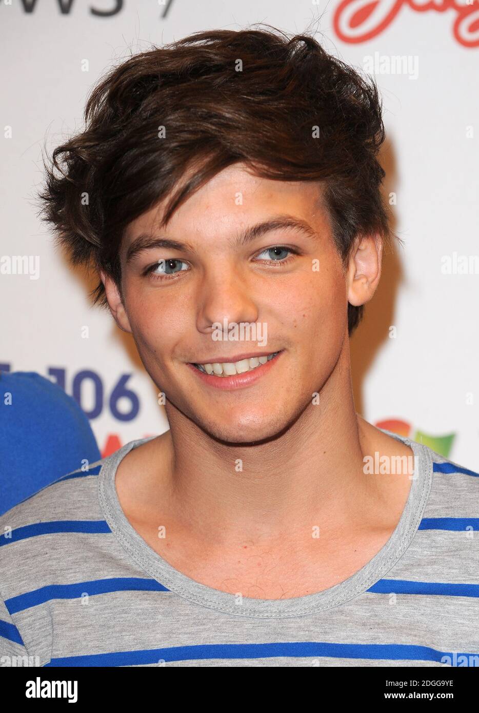 Louis Tomlinson from One Direction at the Capital FM Jingle Bell Ball ...