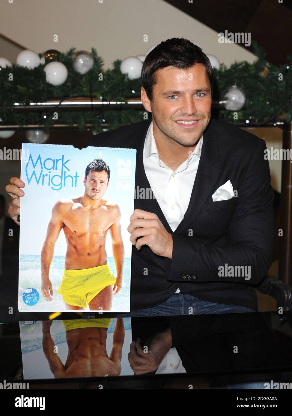 Mark Wright signs copies of his 2012 Calendar, Selfridges Department ...