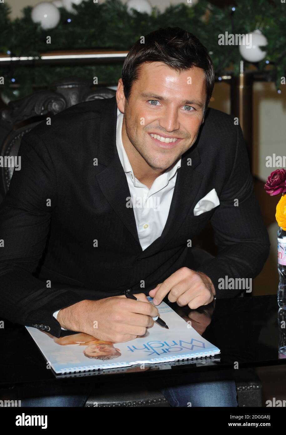 Mark Wright signs copies of his 2012 Calendar, Selfridges Department ...