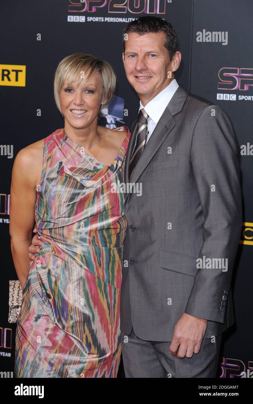 Steve Cram and wife arriving at the BBC Sports Personality of the Year ...