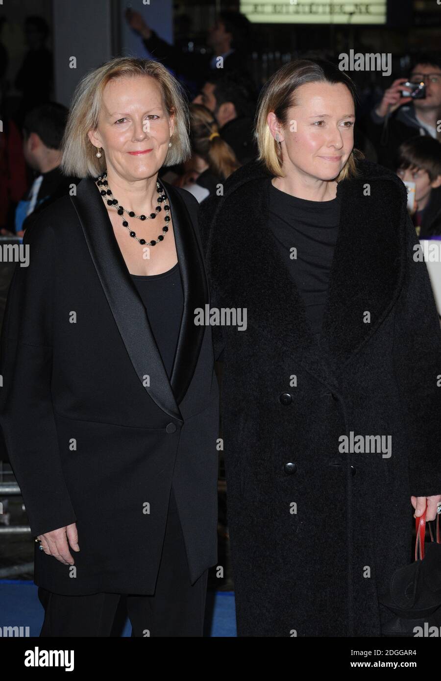 Phyllida Lloyd and Sarah Cooke arriving at the European Premiere of The ...