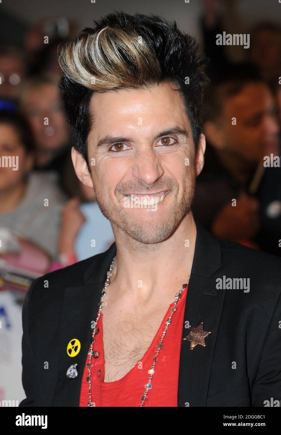 Russell Kane at The National Television Awards 2012, O2 Arena ...