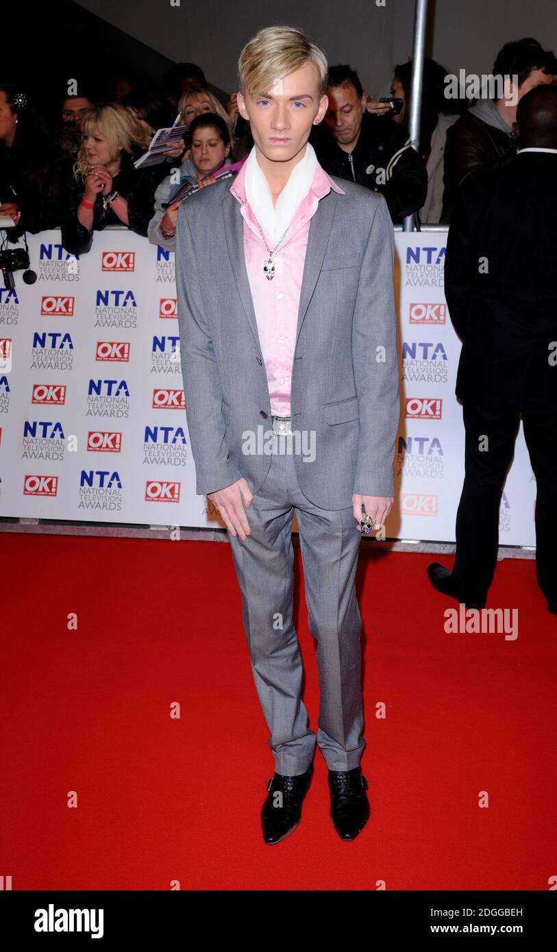 Harry Derbidge at The National Television Awards 2012, O2 Arena ...