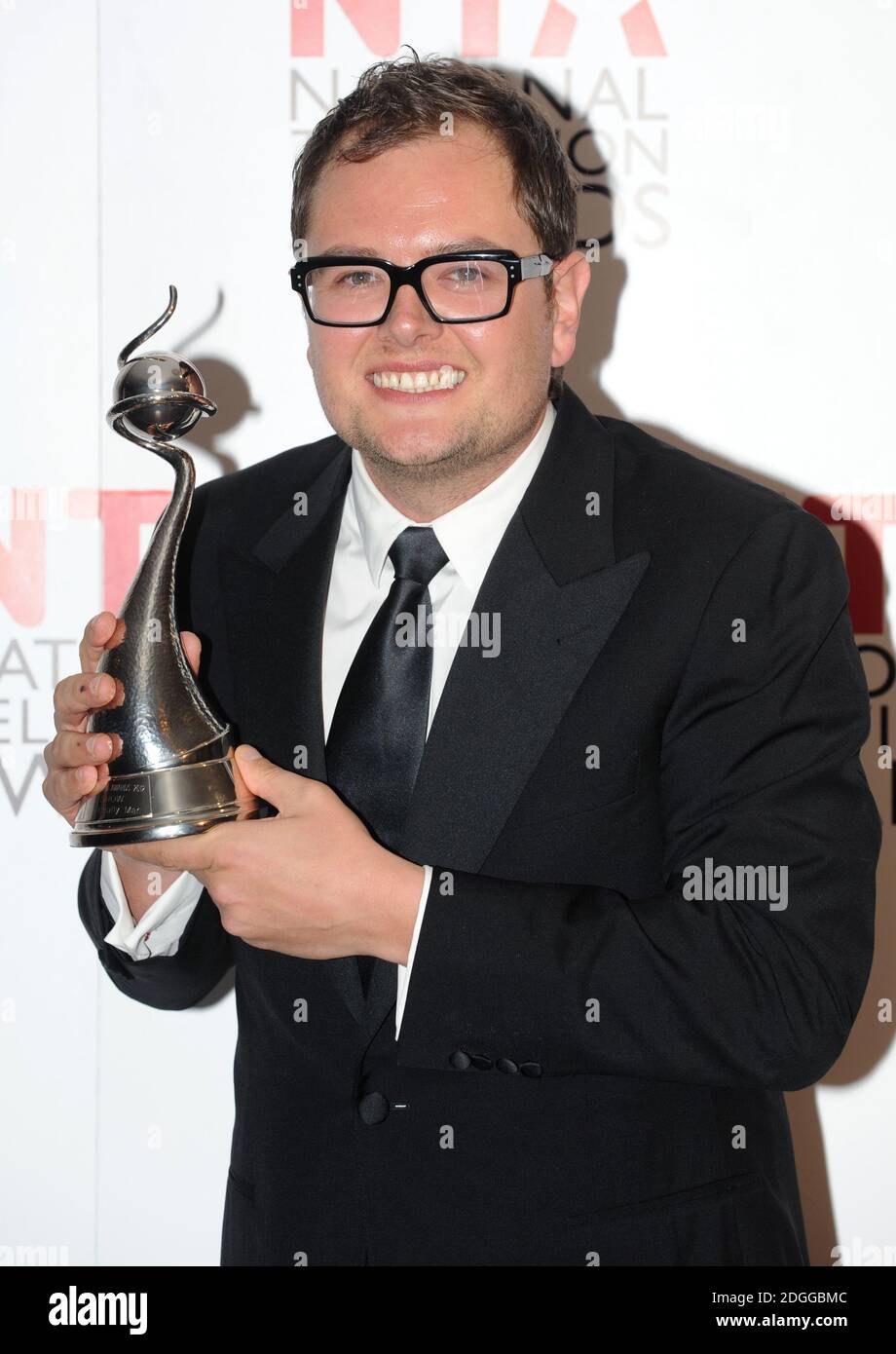 Alan Carr back stage at The National Television Awards 2012, O2 Arena ...