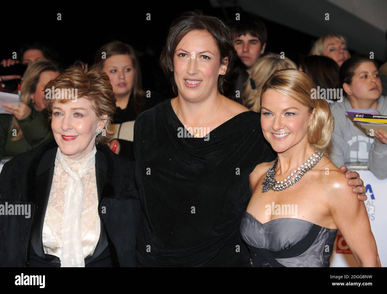 Patricia Hodge, Miranda Hart and Sarah Hadland at The National ...