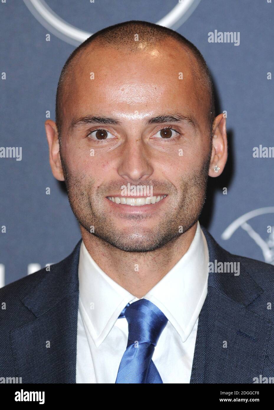 Andy Turner arriving at the Laureus Sports Awards 2012, Westminster ...
