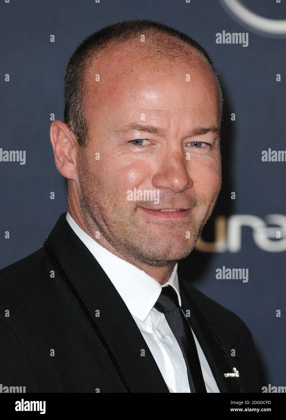 Alan Shearer arriving at the Laureus Sports Awards 2012, Westminster ...