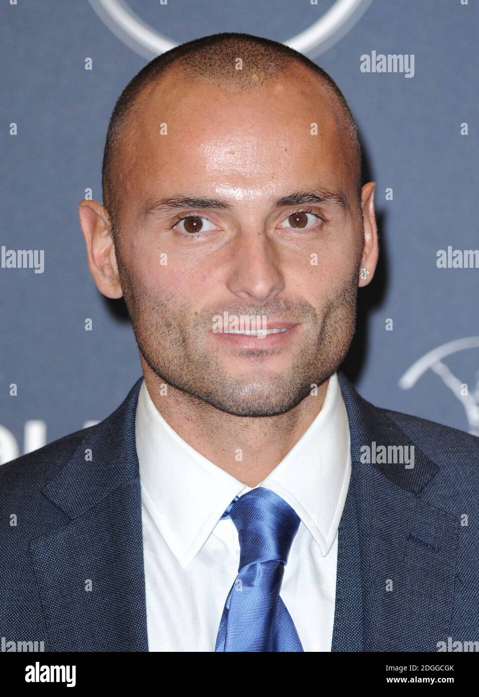 Andy Turner arriving at the Laureus Sports Awards 2012, Westminster ...
