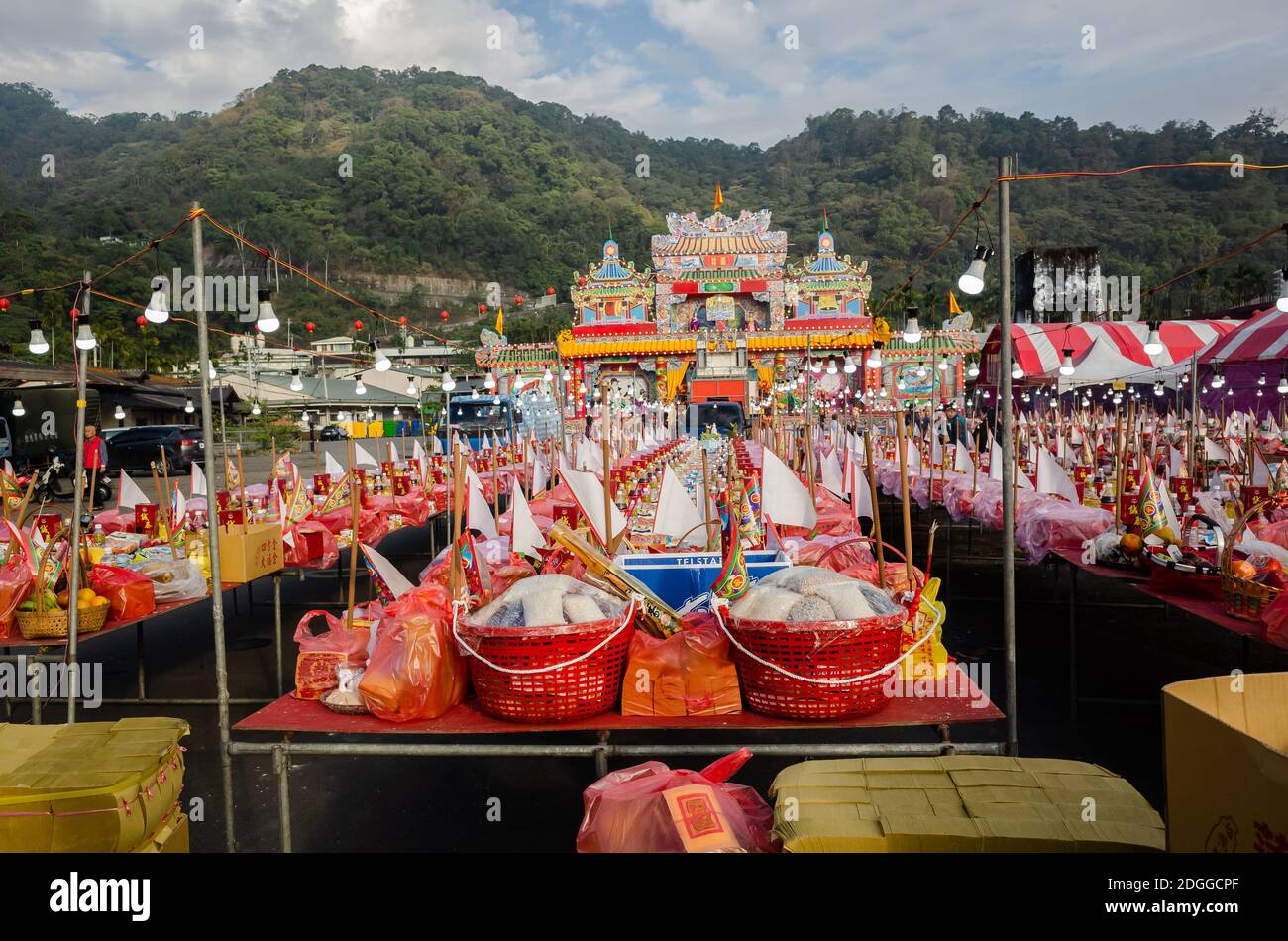 Shuili taoism carnival and sacrifice Stock Photo - Alamy