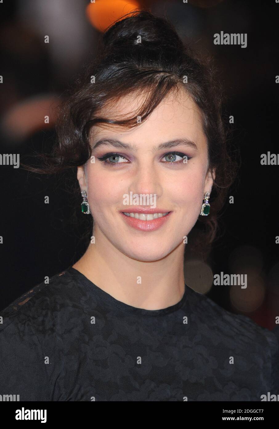 Jessica Brown Findlay arriving at the Orange British Academy Film ...