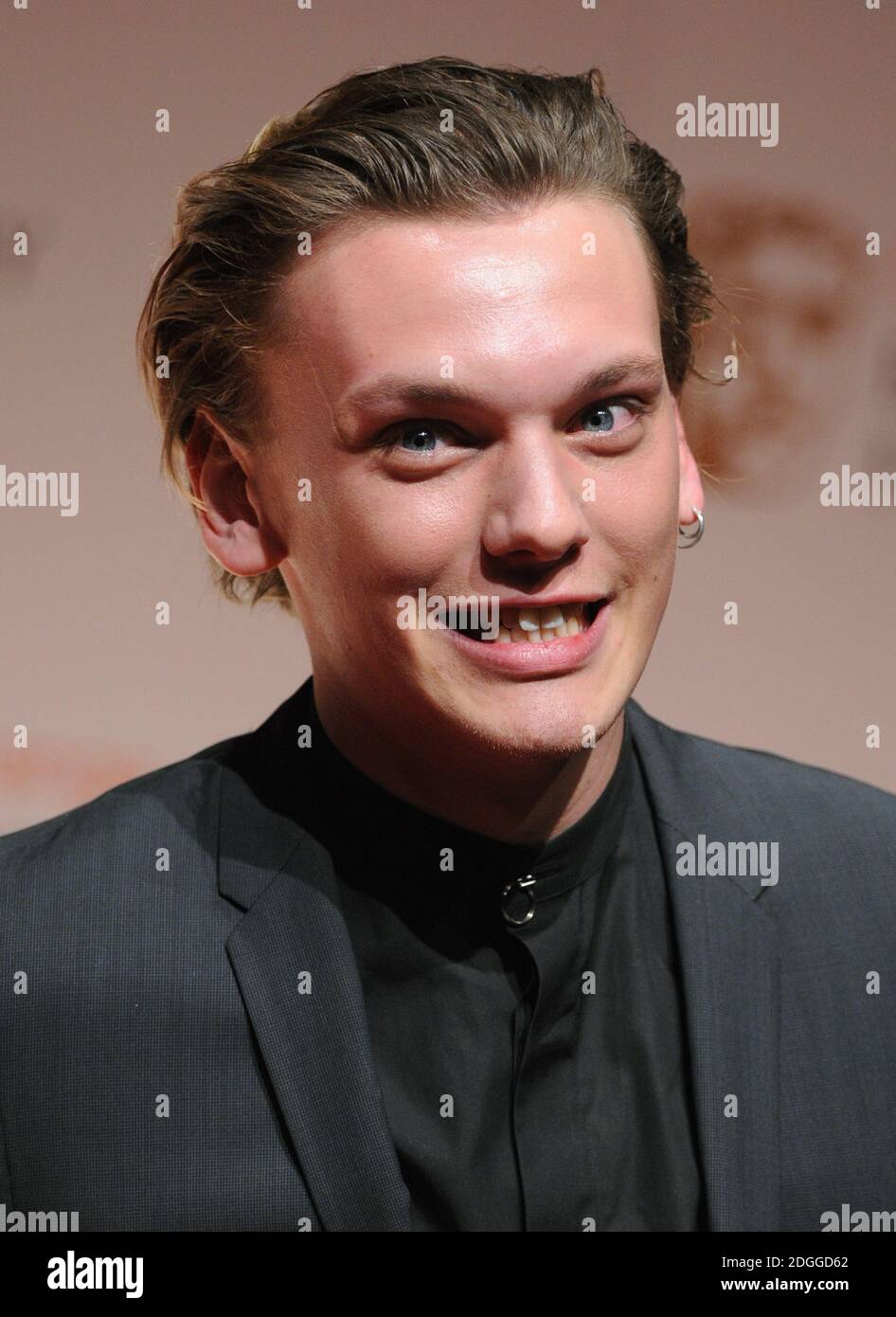 Jamie Campbell Bower backstage at the Orange British Academy Film ...