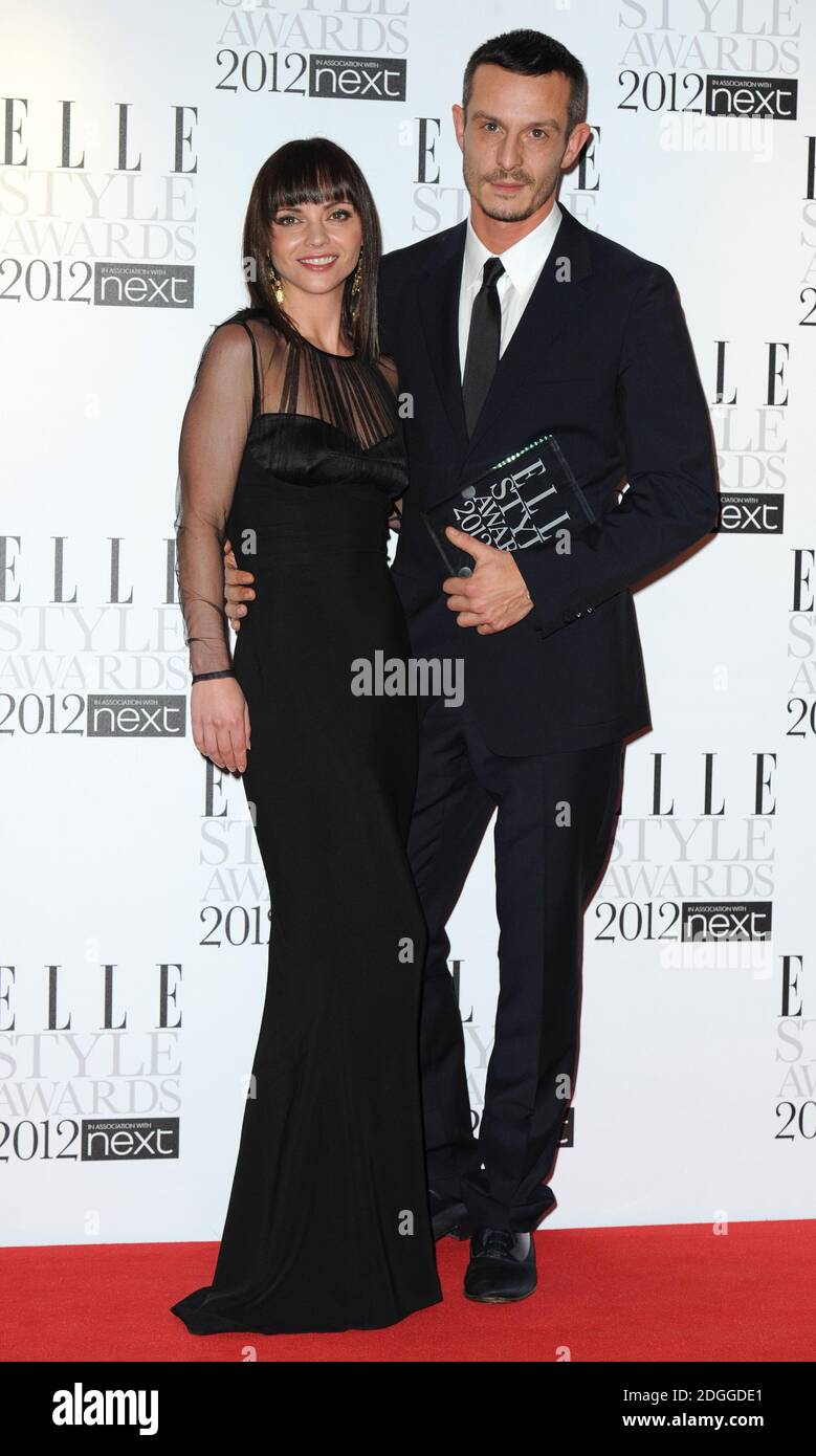 Christina Ricci and Jonathan Saunders at The Elle Style Awards 2012 ...