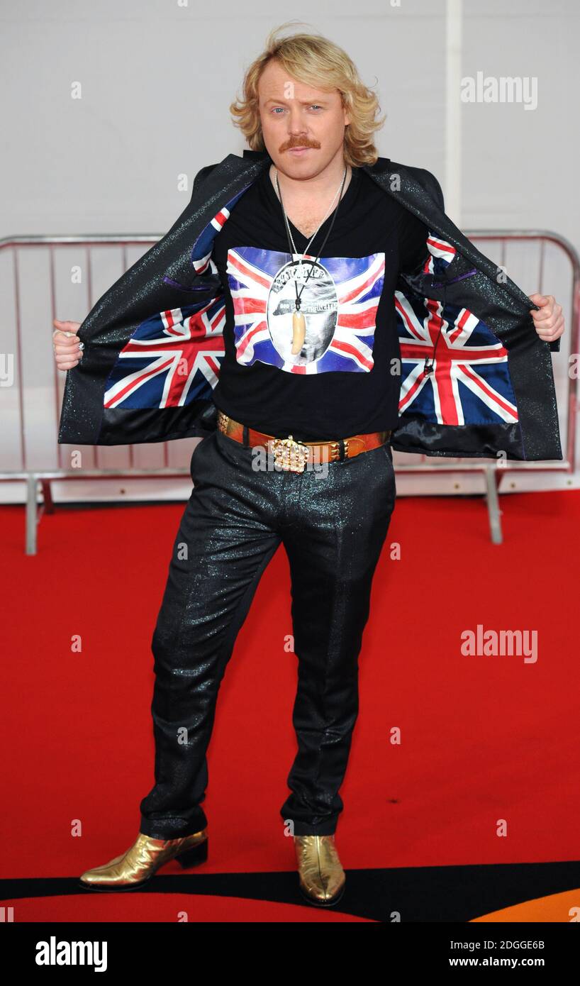 Leigh Francis aka Keith Lemon arriving at The Brit Awards 2012, The O2 ...