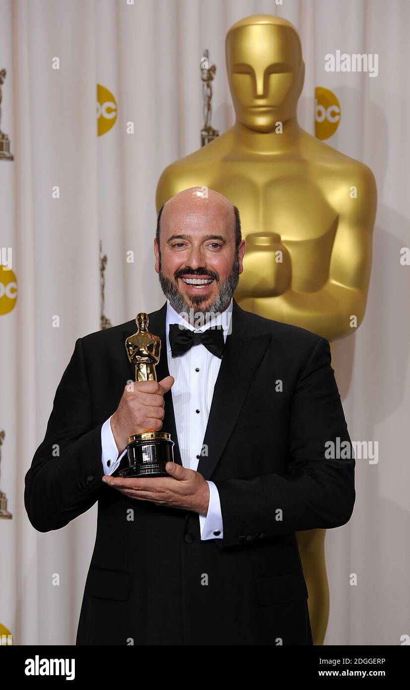 Mark Bridges with the Achievement in Costume Design award, received for ...