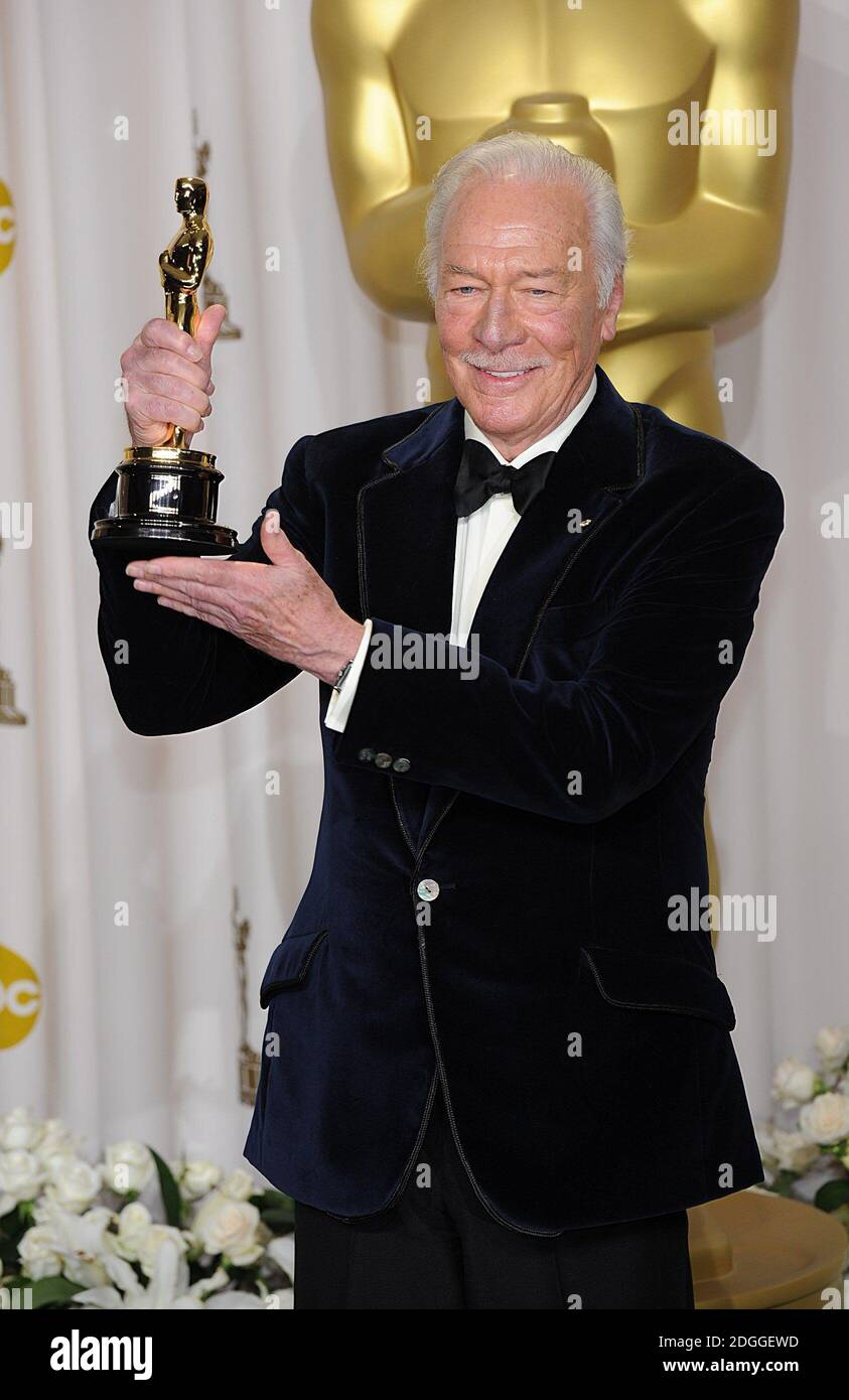 Christopher Plummer with the Performance by an Actor in a Supporting ...