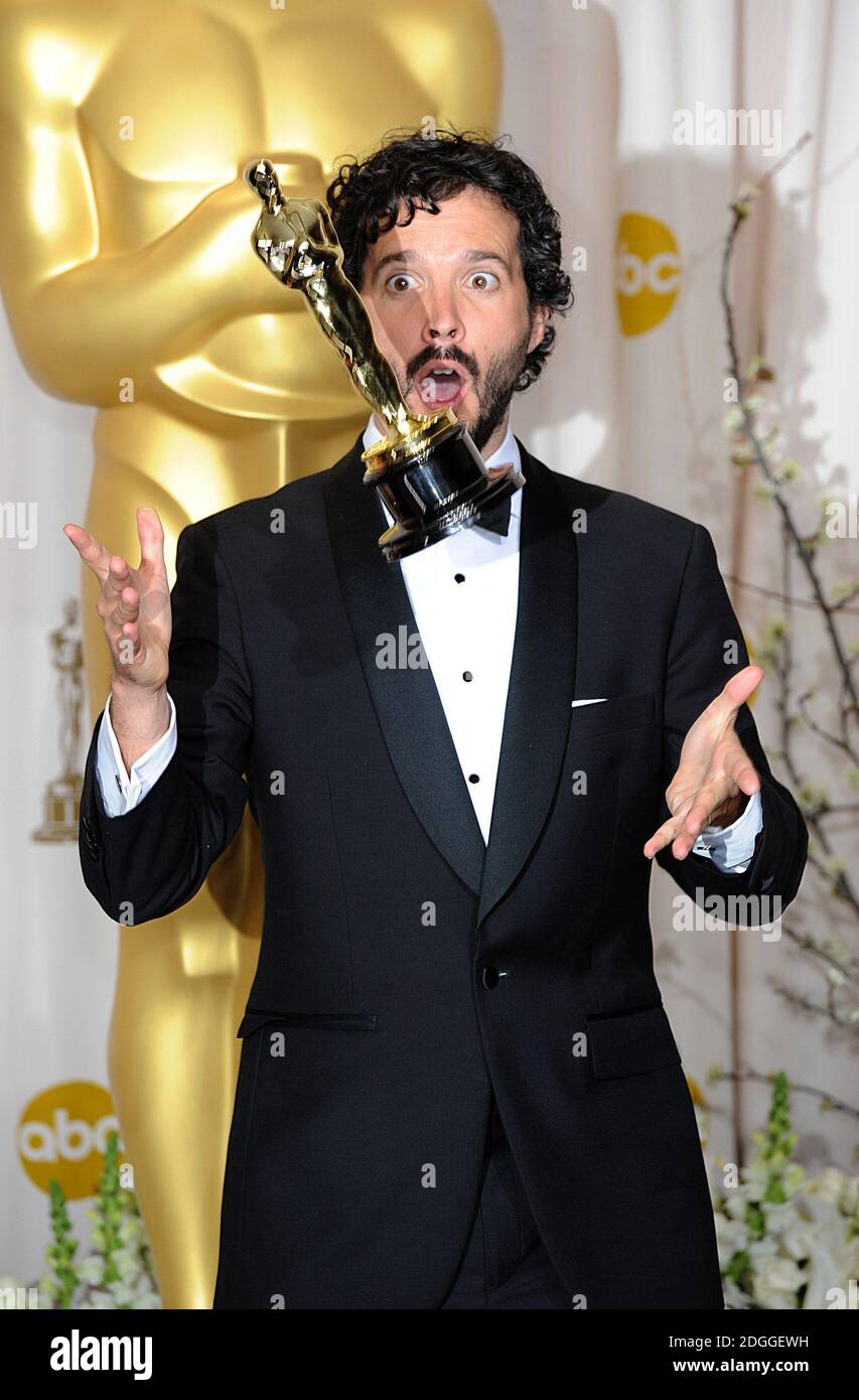 Bret McKenzie with the Achievement in Music (Original Song) award ...