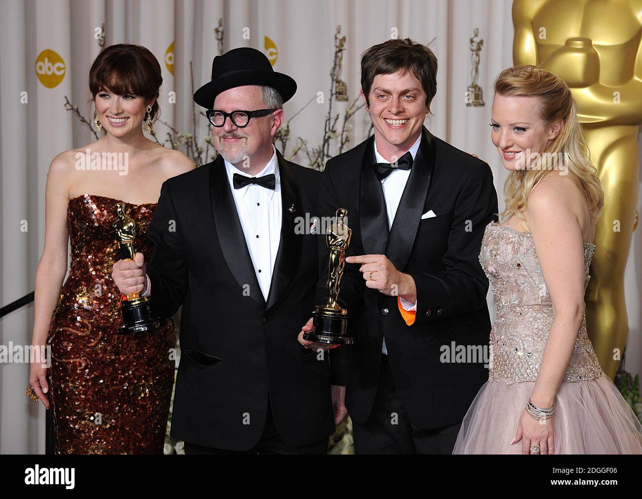 William Joyce and Brandon Oldenburg with the Best Animated Short Film ...