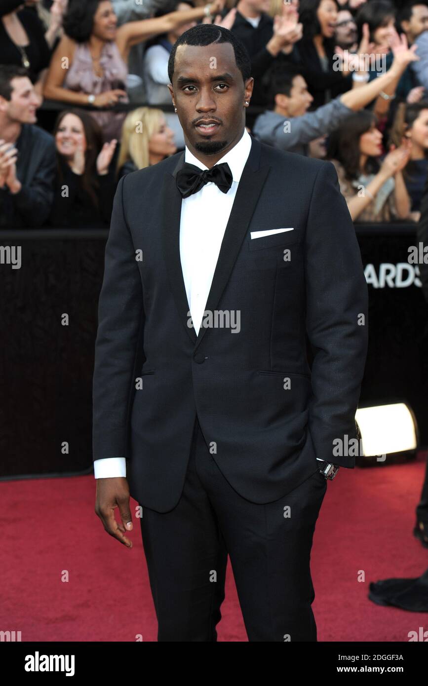 Sean P Diddy Combes arriving for the 84th Academy Awards at the Kodak ...