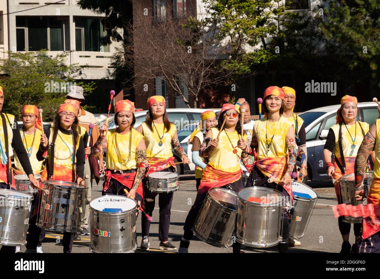 People parade in Puli carnival Stock Photo - Alamy